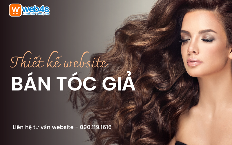 Thiết kế Website bán Tóc giả Cao cấp, Trọn đời A - Z