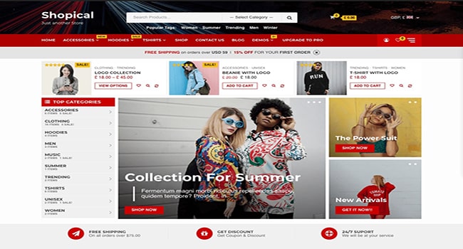 Tổng hợp mẫu tải theme bán hàng WordPress miễn phí