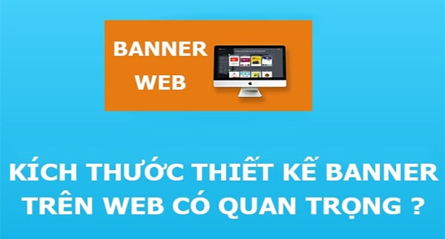 Kích thước banner website tiêu chuẩn trong thiết kế web
