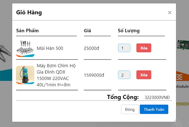 Module là gì trong thiết kế web – Các module website bán hàng cần có