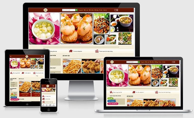 Thiết kế web bán đồ ăn vặt tại Web4s | Dùng thử 15 ngày miễn phí