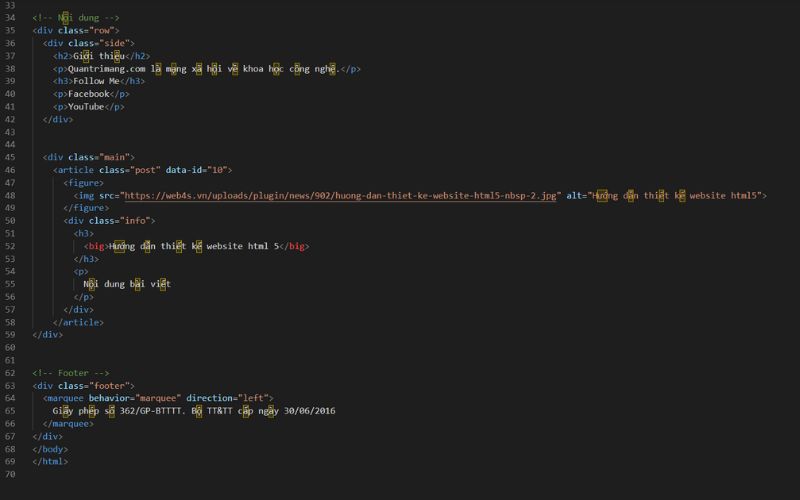 Hướng dẫn thiết kế website html5 [Đơn giản]